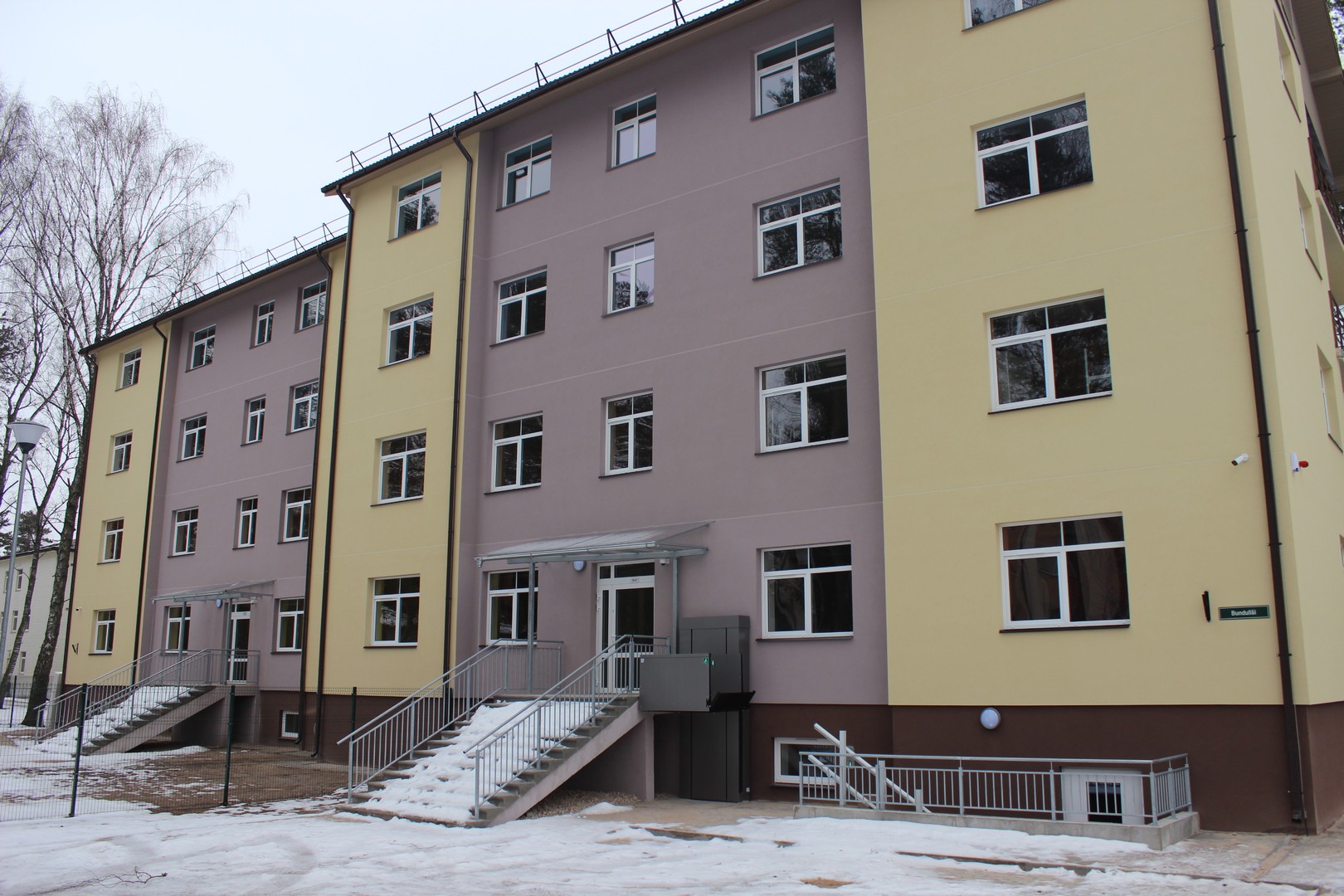 Reconstruction of the building - Arčers